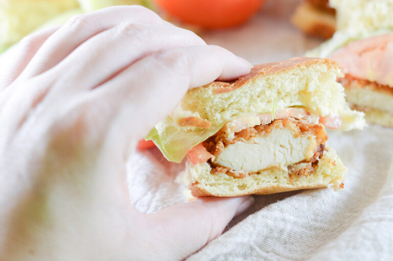 Crispy Chicken Sliders (super crispy) Cooked by Julie