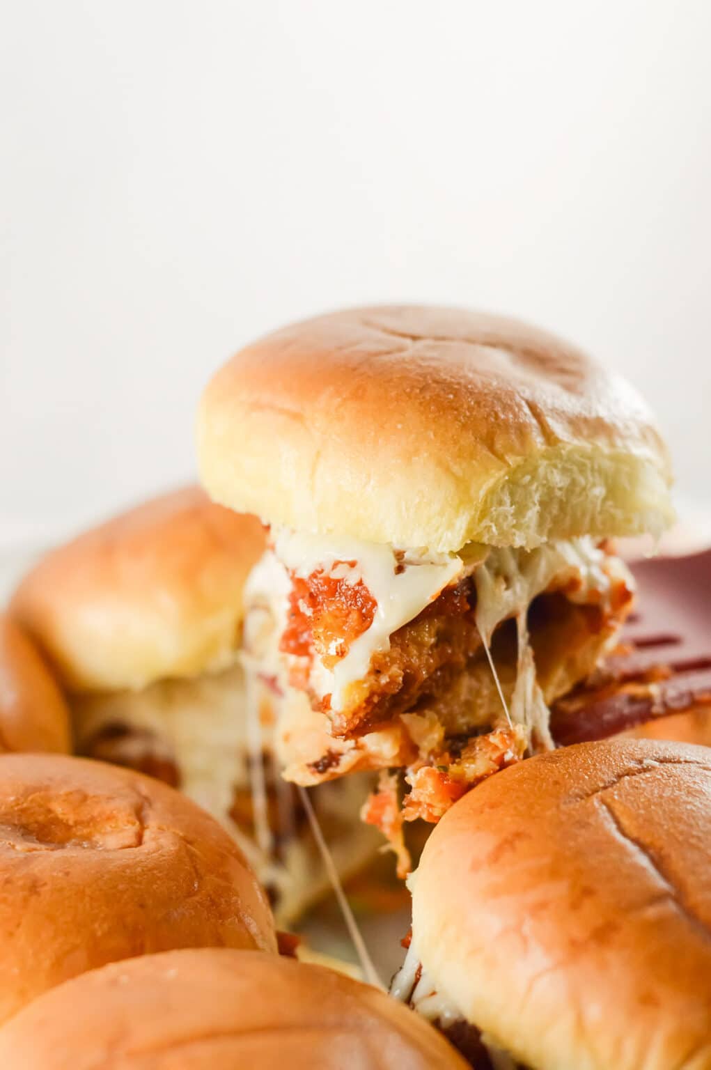 Chicken Parmesan Sliders (Video) Cooked by Julie