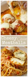 Cheesy Chicken Meatballs Recipe
