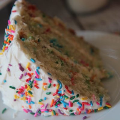Confetti Cake
