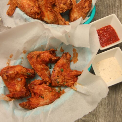 Crispy Chicken Wings Recipe (Video) Cooked by Julie