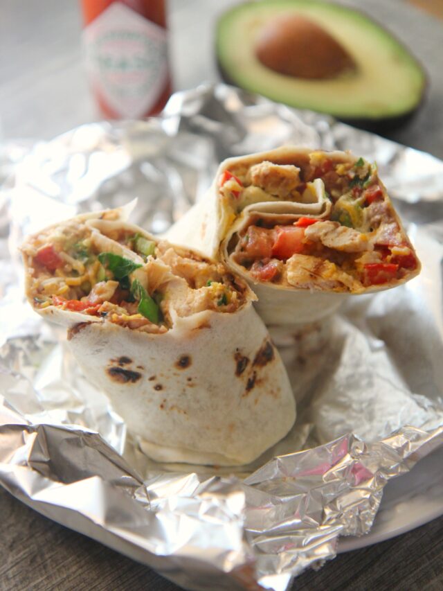 Tex – Mex Grilled Chicken Burrito - Cooked by Julie