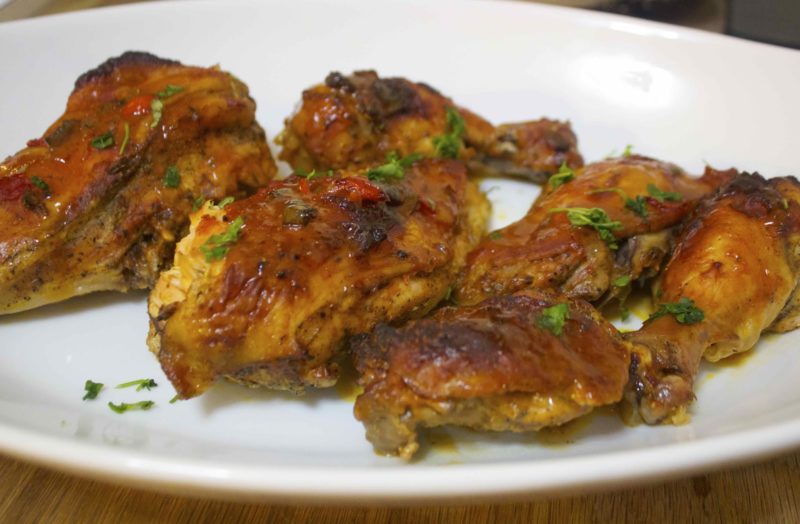 Cuban Roast Chicken - Pollo Asado - (Video) Cooked by Julie