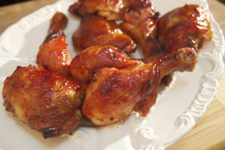 Sticky Chicken Recipe + Video Cooked by Julie
