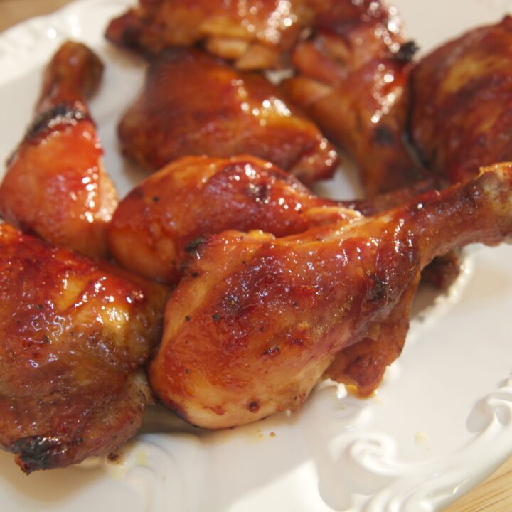 Sticky Chicken Recipe + Video Cooked by Julie