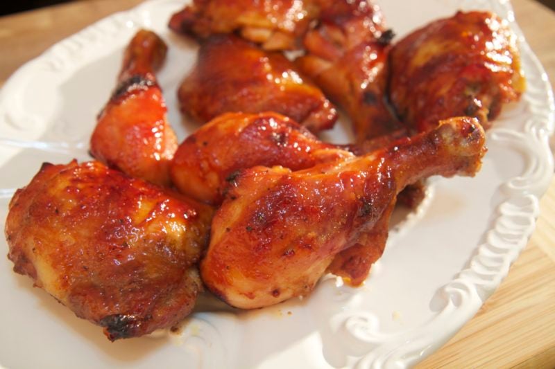 Sticky Chicken Recipe + Video Cooked by Julie