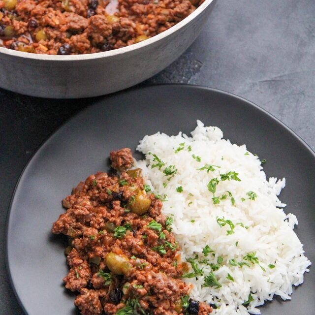 Easy Cuban Picadillo Recipe (video) Cooked by Julie