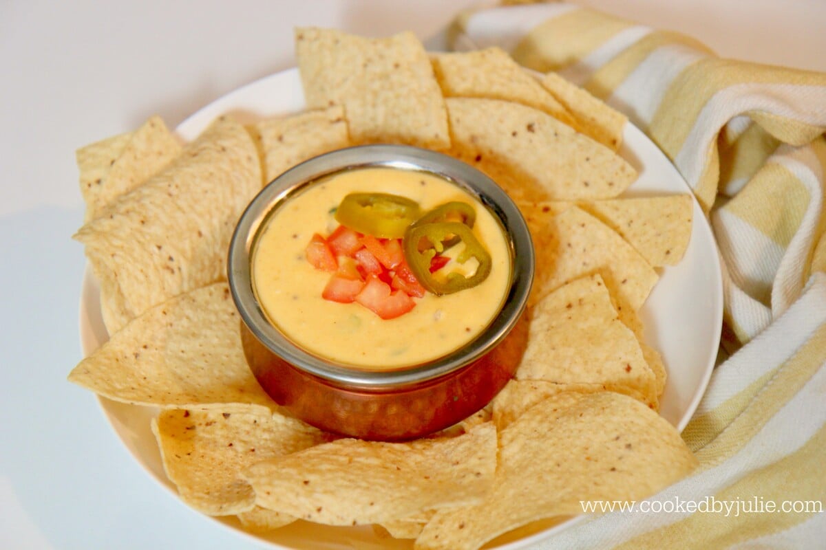 Homemade Queso Dip Recipe (Video Included) - Cooked by Julie