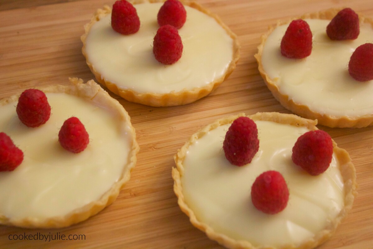 White Chocolate Tarts