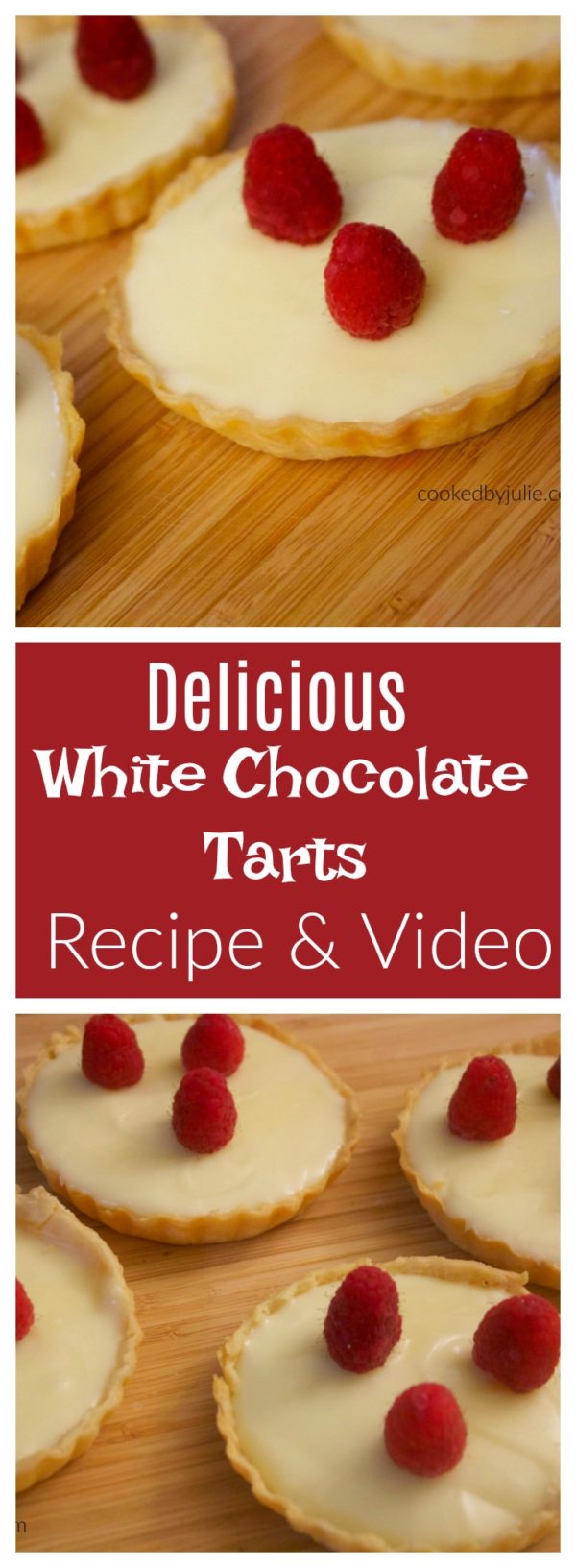 White Chocolate Tarts