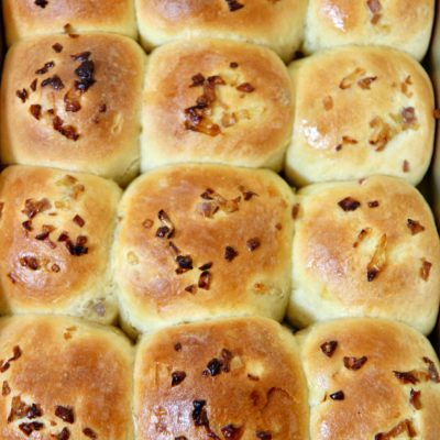 Soft Onion Roll Recipe (Video Included) - Cooked by Julie