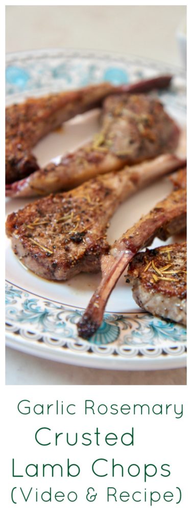Garlic Rosemary Lamb Chops (Video) - Cooked by Julie