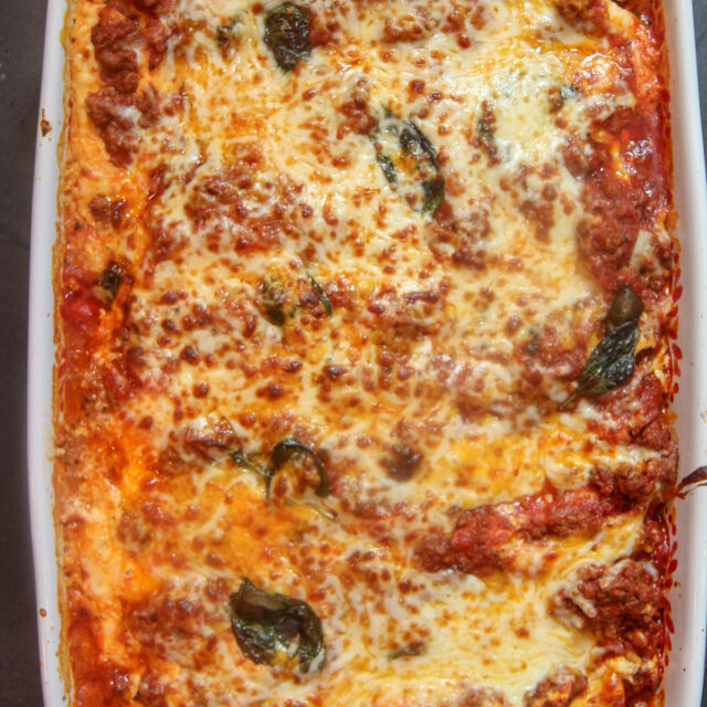 Cajun Lasagna Recipe (with video) Cooked by Julie