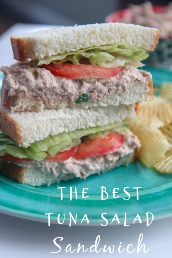 Easy Tuna Salad Sandwich - (Video) Cooked by Julie