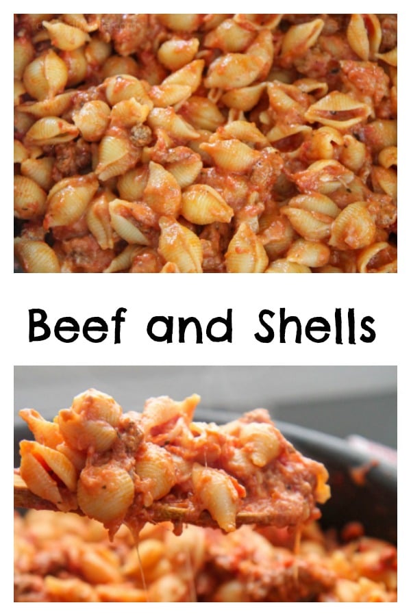 Beef and Shells Recipe (Video) - Cooked by Julie