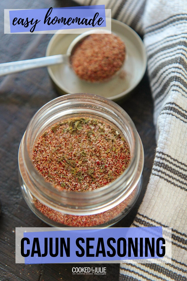 Easy Cajun Seasoning Recipe - Cooked by Julie