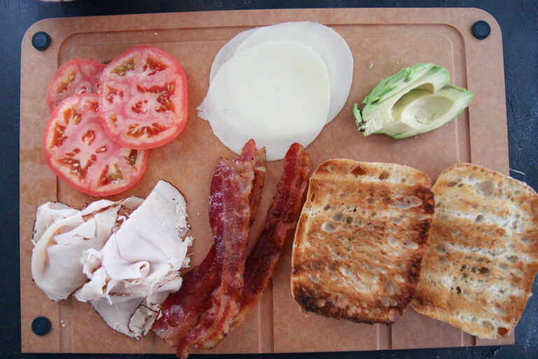Turkey Bacon Avocado Sandwich - Cooked by Julie