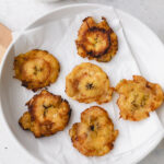 Crispy Tostones with Garlic Sauce - Cooked by Julie