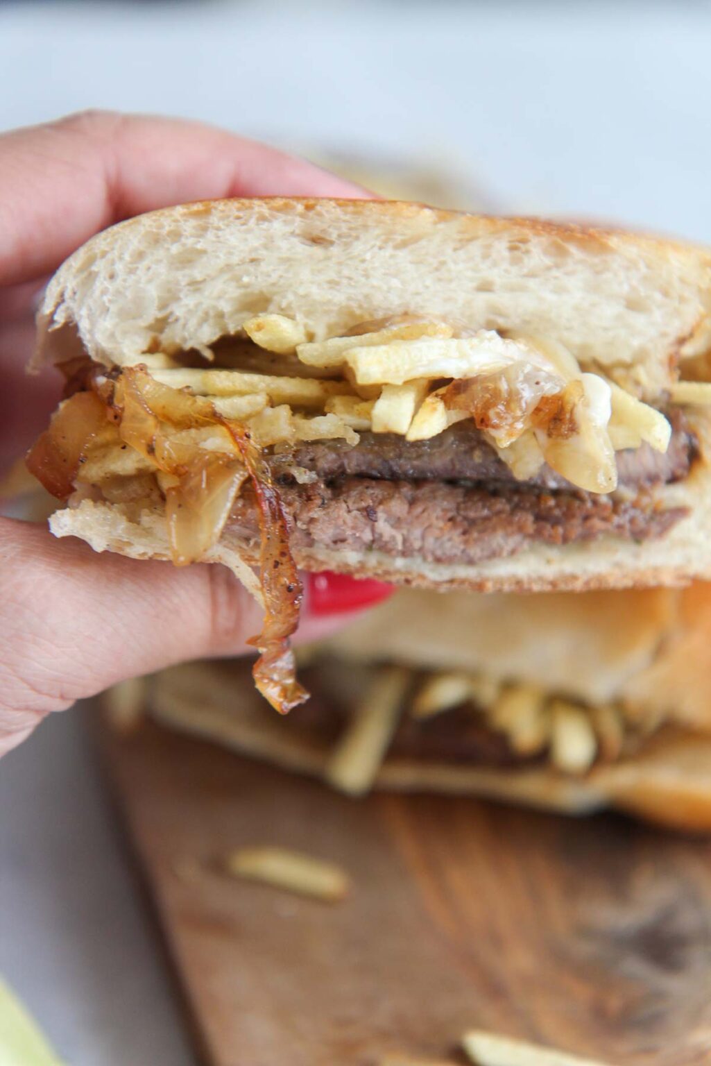 Pan Con Bistec Cuban Steak Sandwich Cooked By Julie