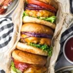 Classic Cheeseburger Recipe (Super Juicy) - Cooked by Julie