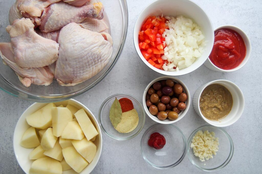 Pollo Guisado (Chicken Stew) + Video - Cooked by Julie