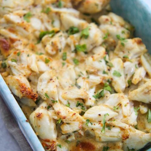 Crab Imperial (with crab imperial sauce) - Cooked by Julie