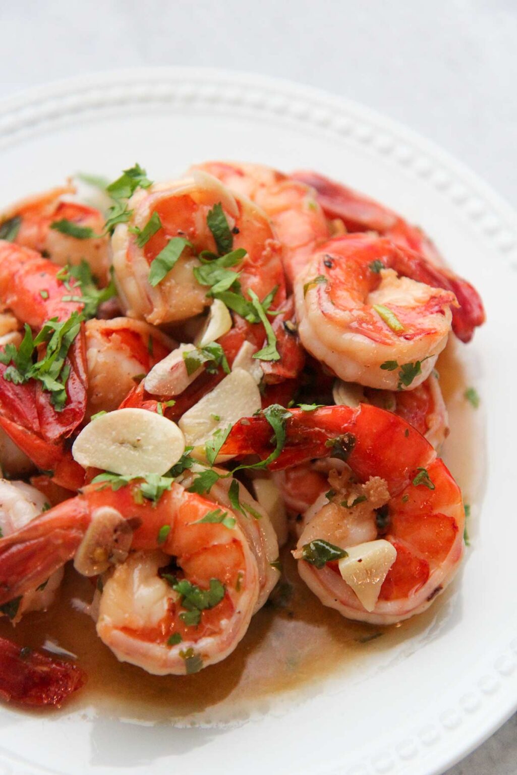 Camarones Al Ajillo (Garlic Shrimp) - Cooked by Julie