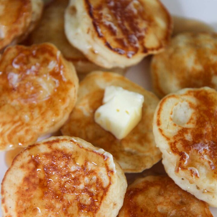 Grandma's Silver Dollar Pancakes - Cooked by Julie