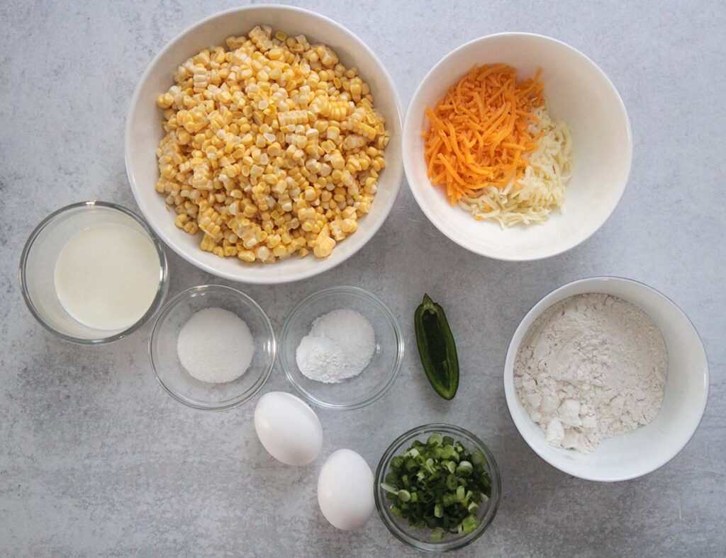 Corn Fritters (Cheesy and Crispy) - Cooked by Julie