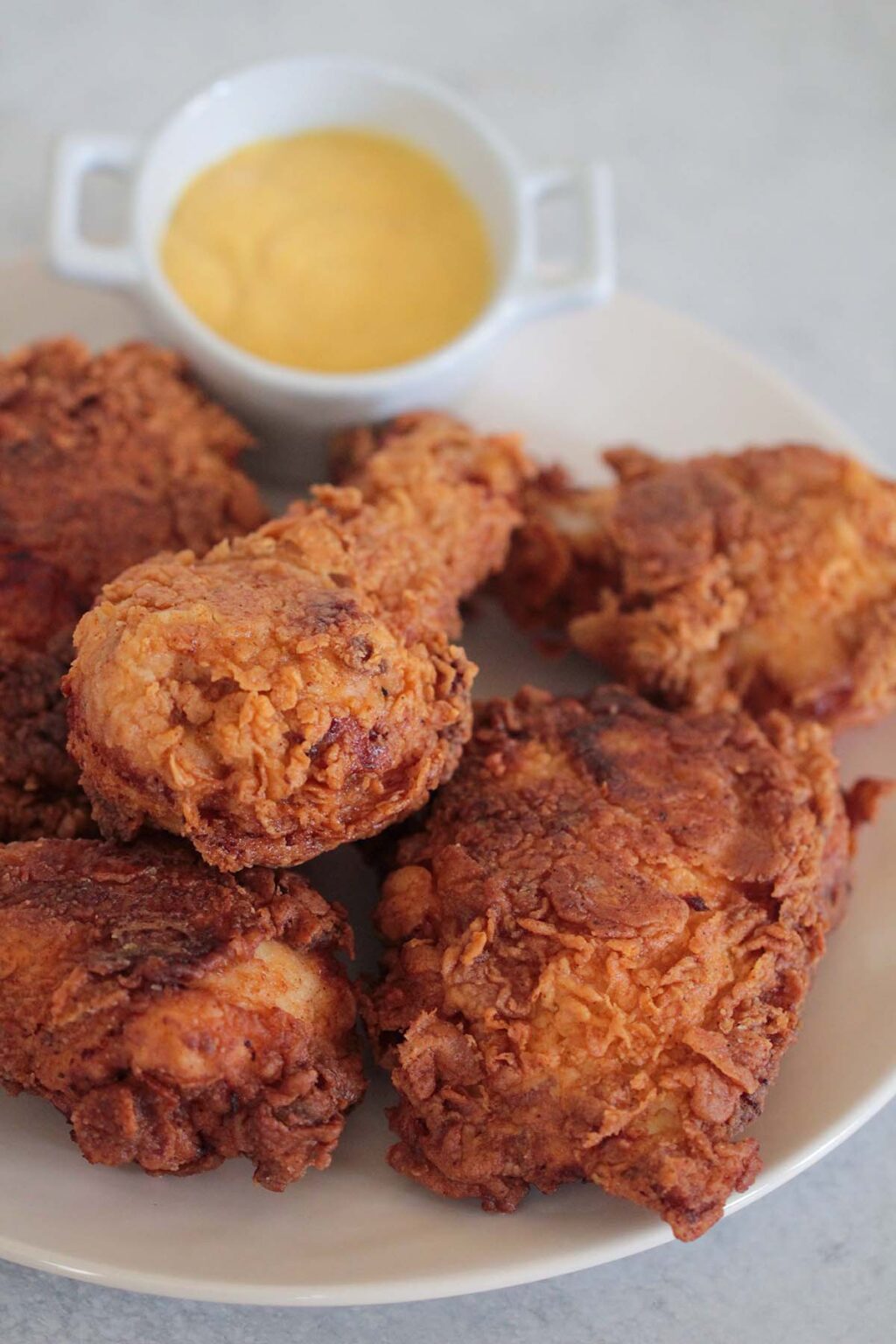 Buttermilk Fried Chicken Recipe (Super Crispy) - Cooked by Julie