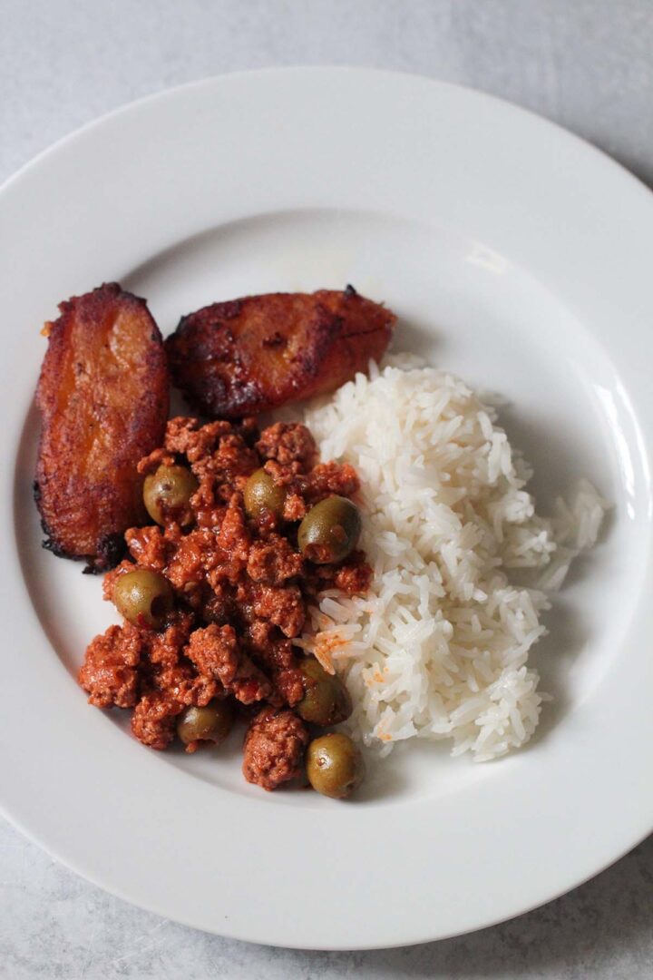 Spicy Turkey Picadillo - Cooked by Julie