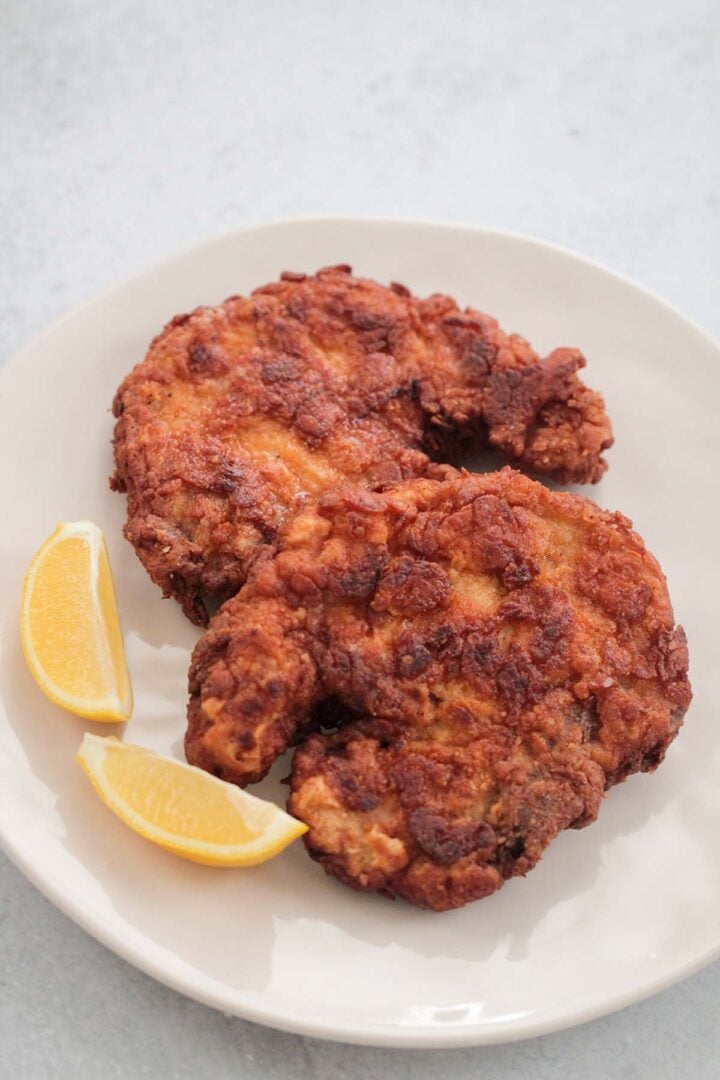 Southern Fried Pork Chops - Cooked by Julie