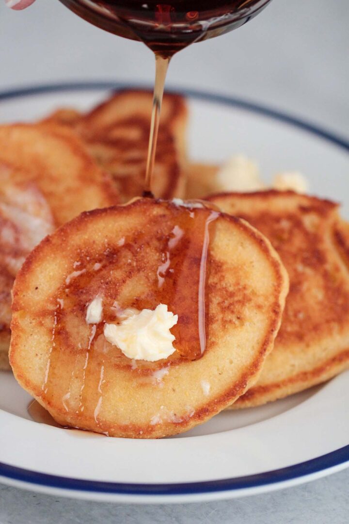 Hoe Cakes (Johnny Cakes) Cooked by Julie