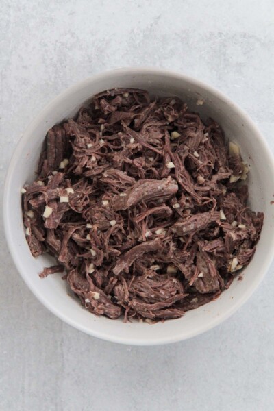 Vaca Frita (Crispy Shredded Beef) - Cooked by Julie