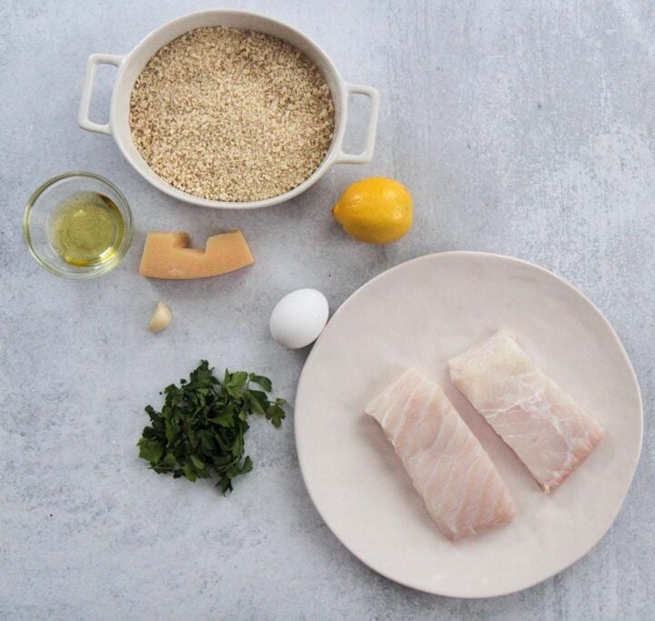 Pan-Seared Parmesan Crusted Halibut - Cooked by Julie