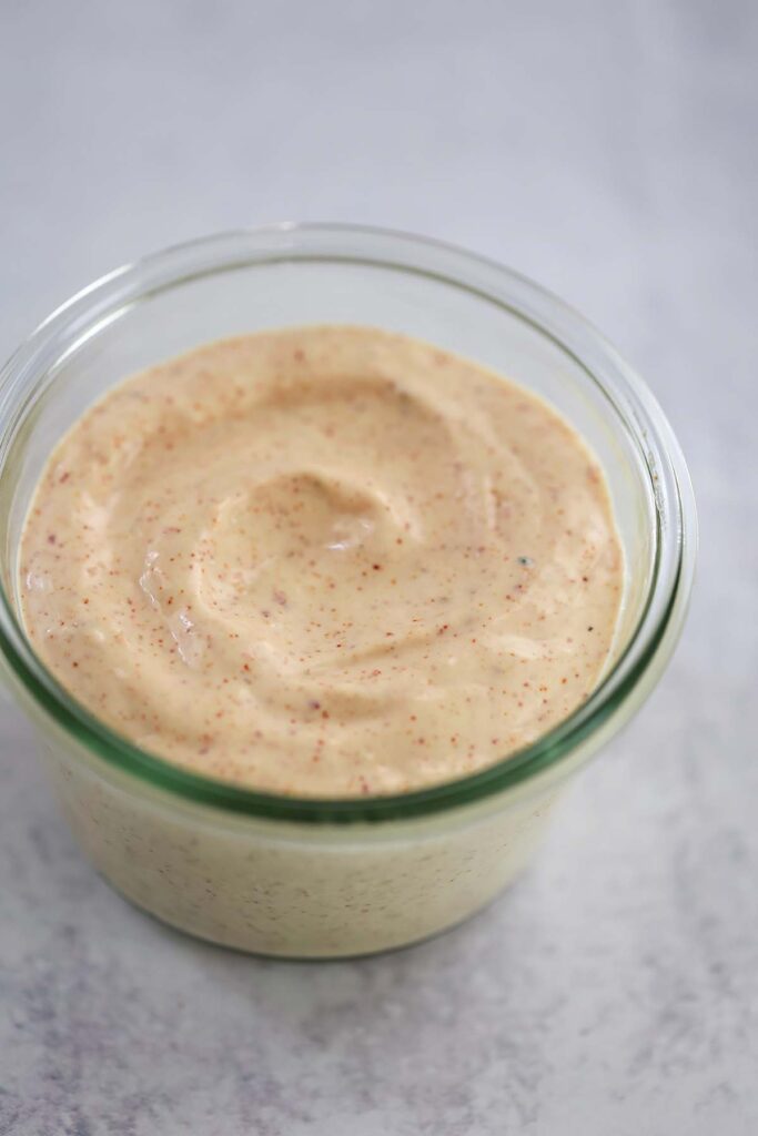 Spicy Aioli (Garlicky) - Cooked by Julie