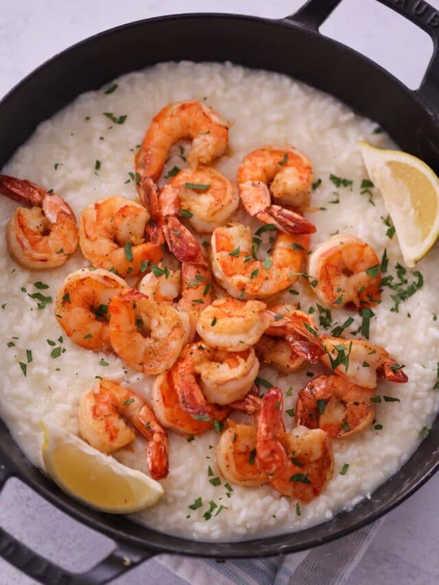 Shrimp Risotto Story - Cooked by Julie