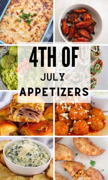 20 Easy 4th of July Appetizers - Cooked by Julie