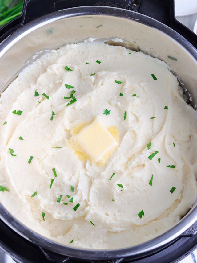 Instant Pot Mashed Potatoes - Cooked by Julie