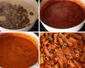 Rigatoni (Super Creamy) - Cooked by Julie