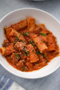 Rigatoni (Super Creamy) - Cooked by Julie