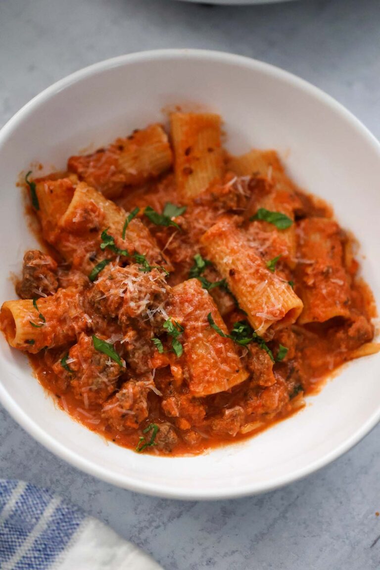 Rigatoni (Super Creamy) - Cooked by Julie