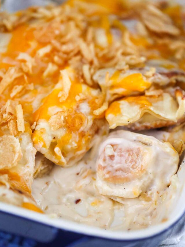 Pierogi Casserole - Cooked by Julie