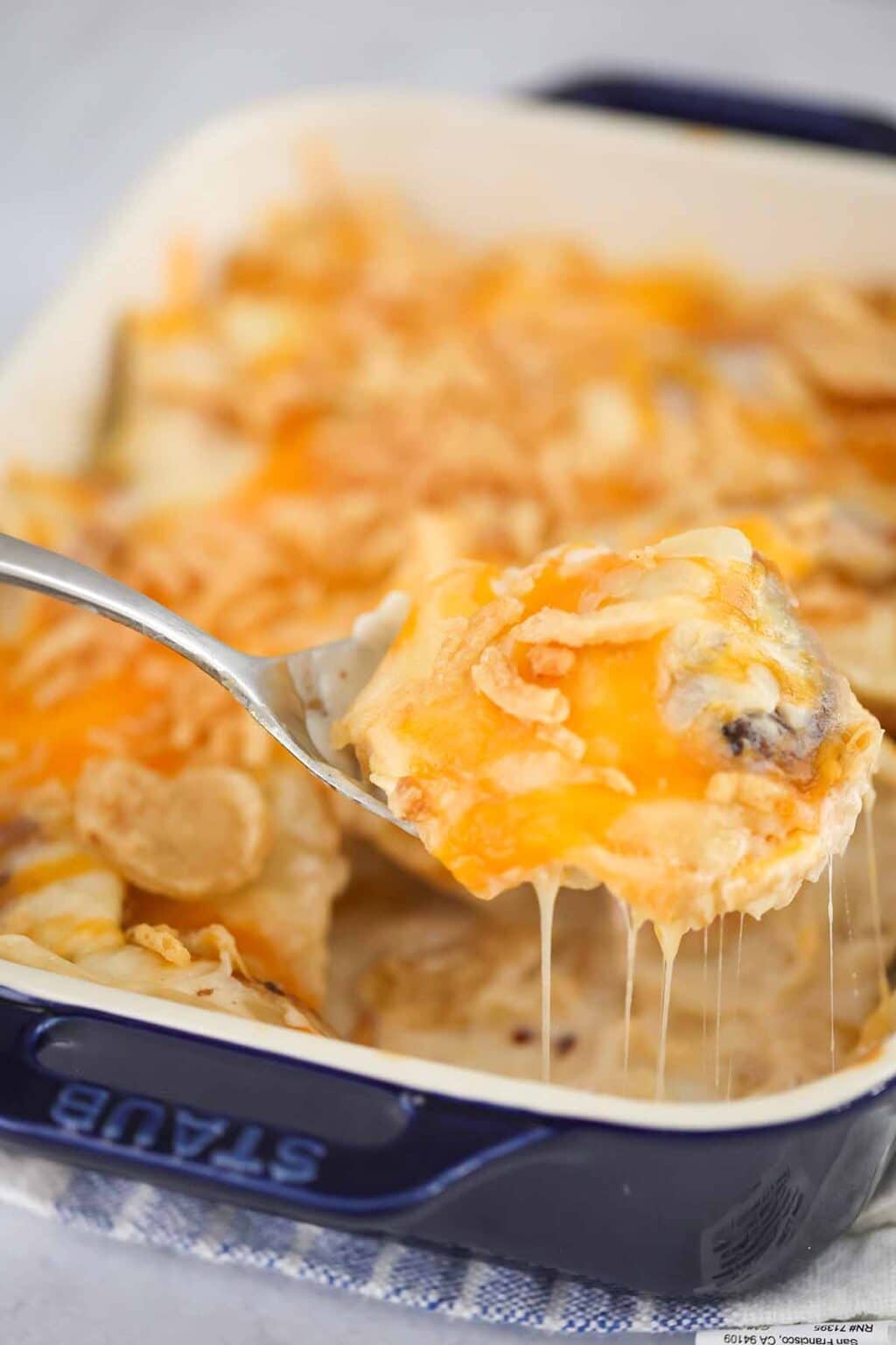 Pierogi Casserole (Vegetarian) - Cooked by Julie