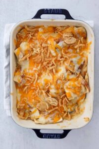 Pierogi Casserole (Vegetarian) - Cooked by Julie