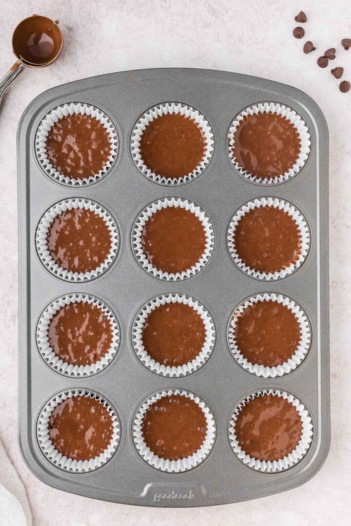 Rich Chocolate Cupcakes (Super Moist) - Cooked by Julie