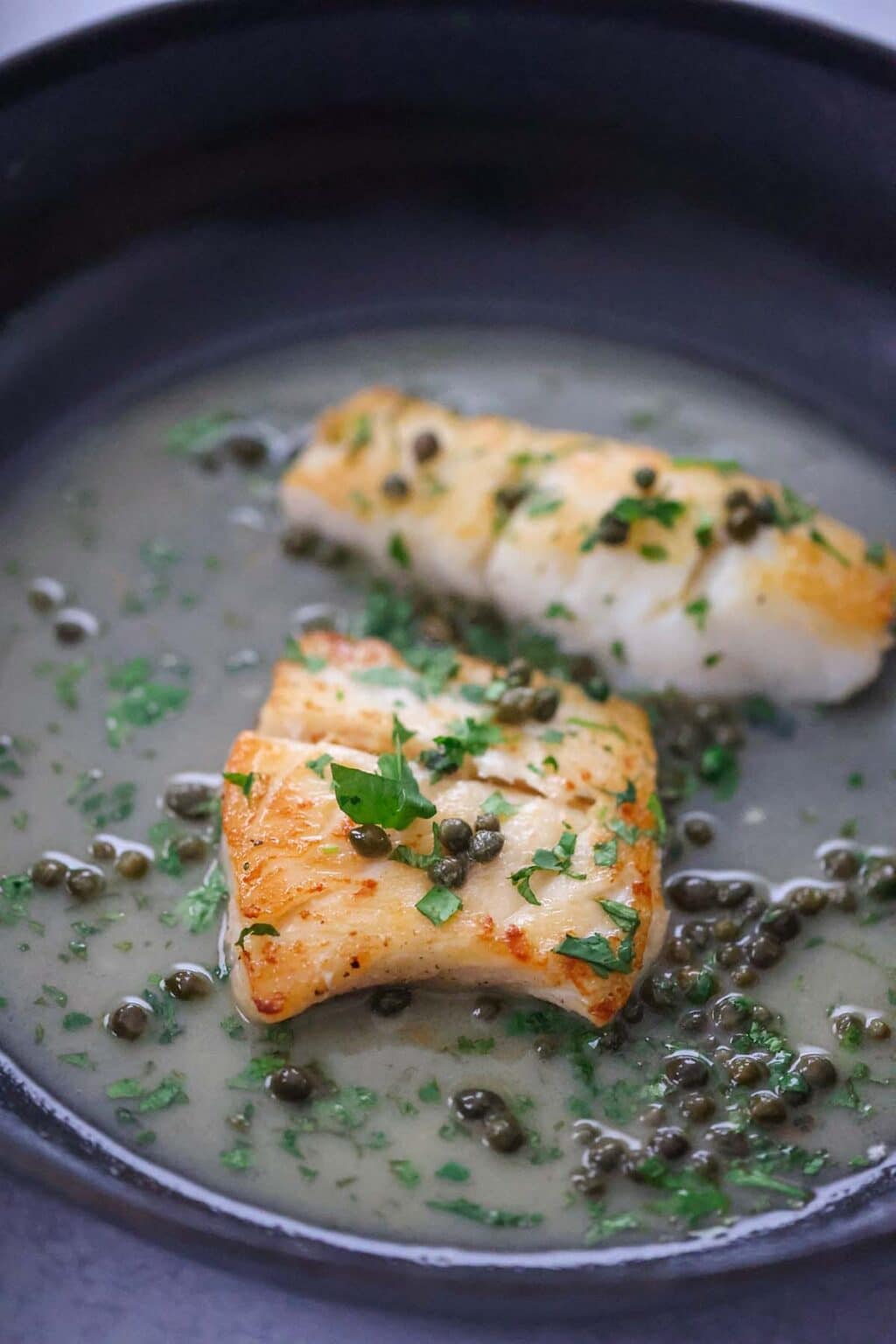 Easy Cod Piccata - Cooked by Julie