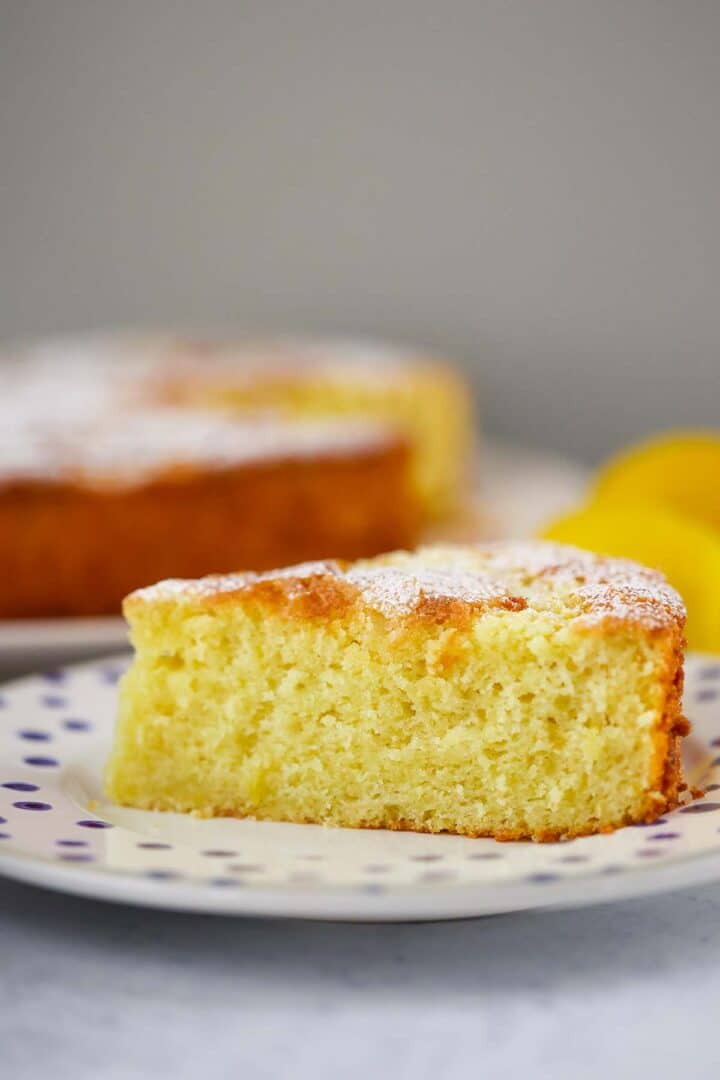 Lemon Olive Oil Cake(Super Soft!) - Cooked by Julie