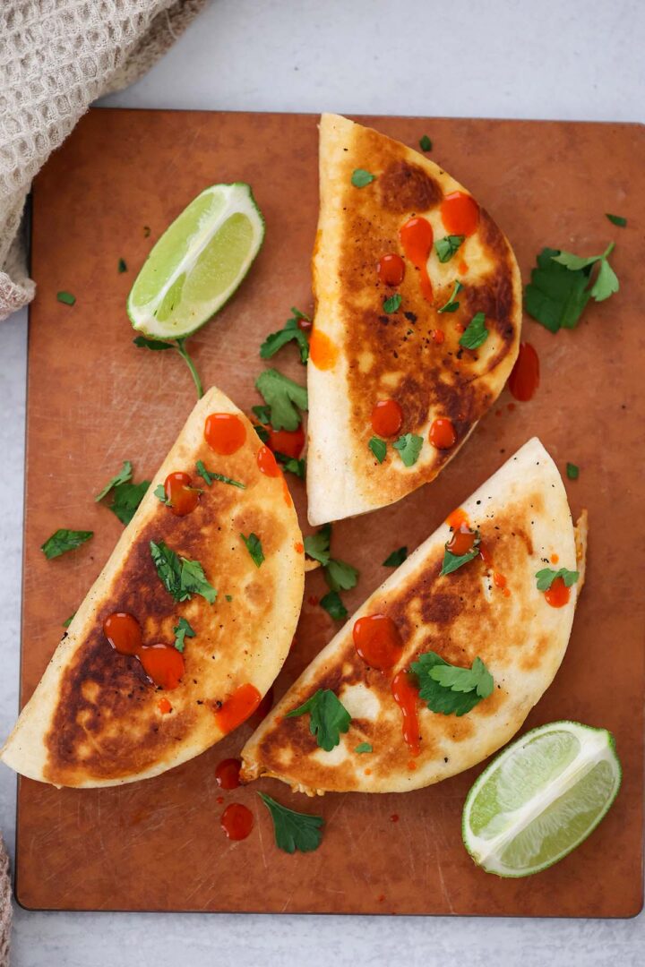 Cheesy Buffalo Chicken Tacos - Cooked by Julie