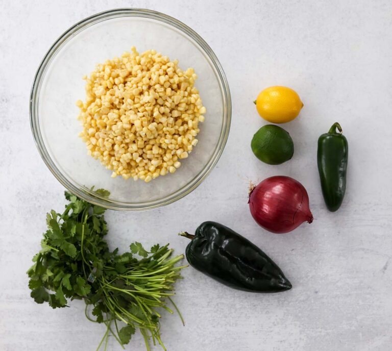 Roasted Chili Corn Salsa (Chipotle Copycat) - Cooked by Julie